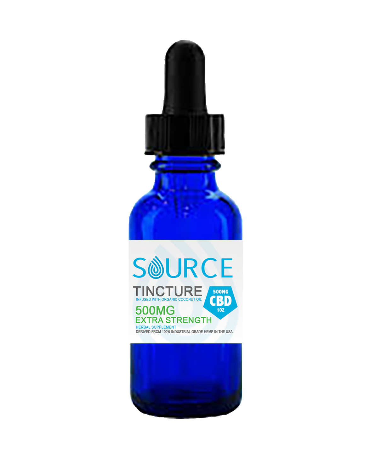 500mg/1oz Tincture – Source CBD Hemp